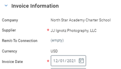 How to create a Supplier Invoice with Goods and Service Lines ...