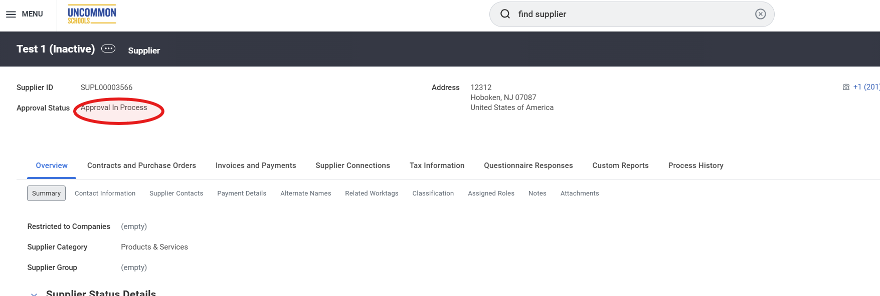 How to create a New Supplier Request in Workday – Accounting | Finance ...